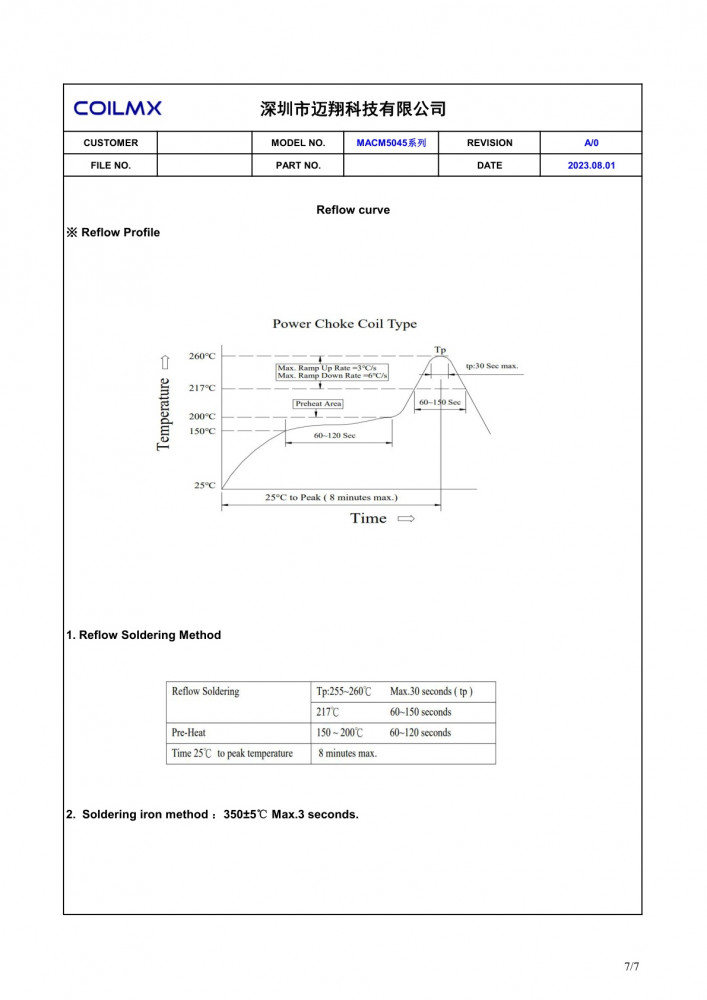 MACM5045-501 specification page 7