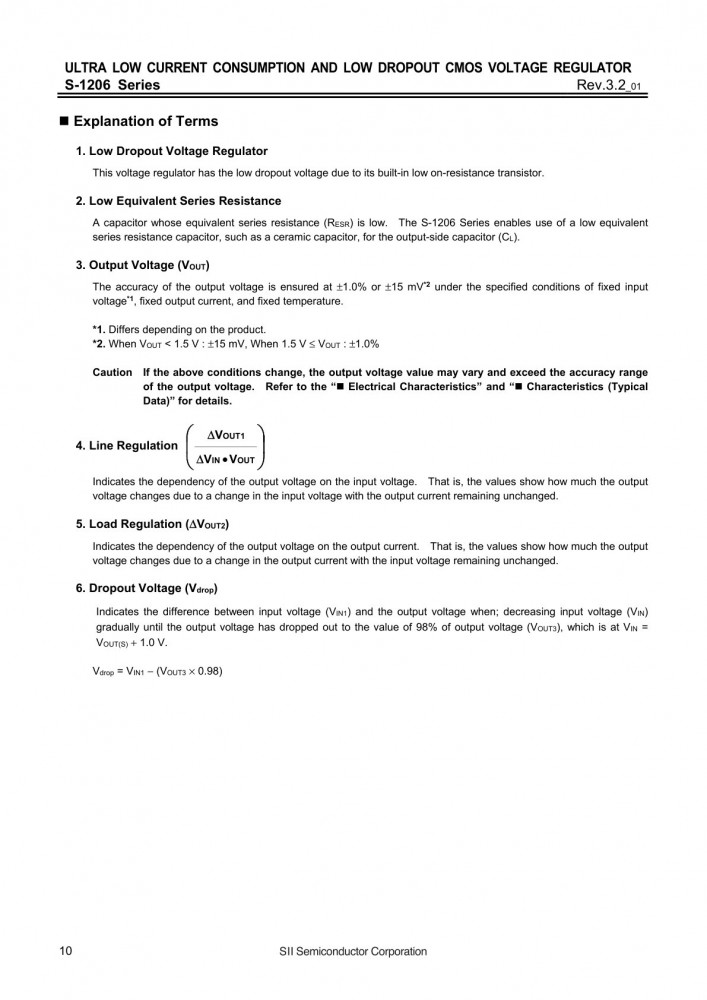 ABLIC S-1206 datasheet page 10