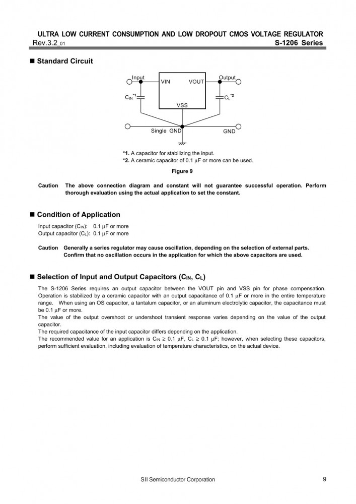 ABLIC S-1206 datasheet page 9