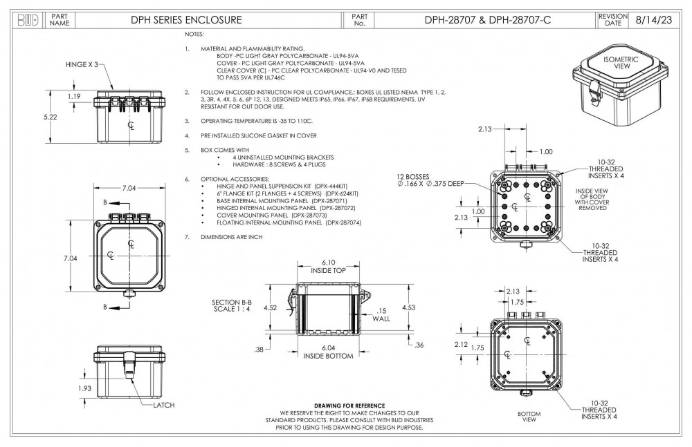 DPH-28707-C product drawing reference