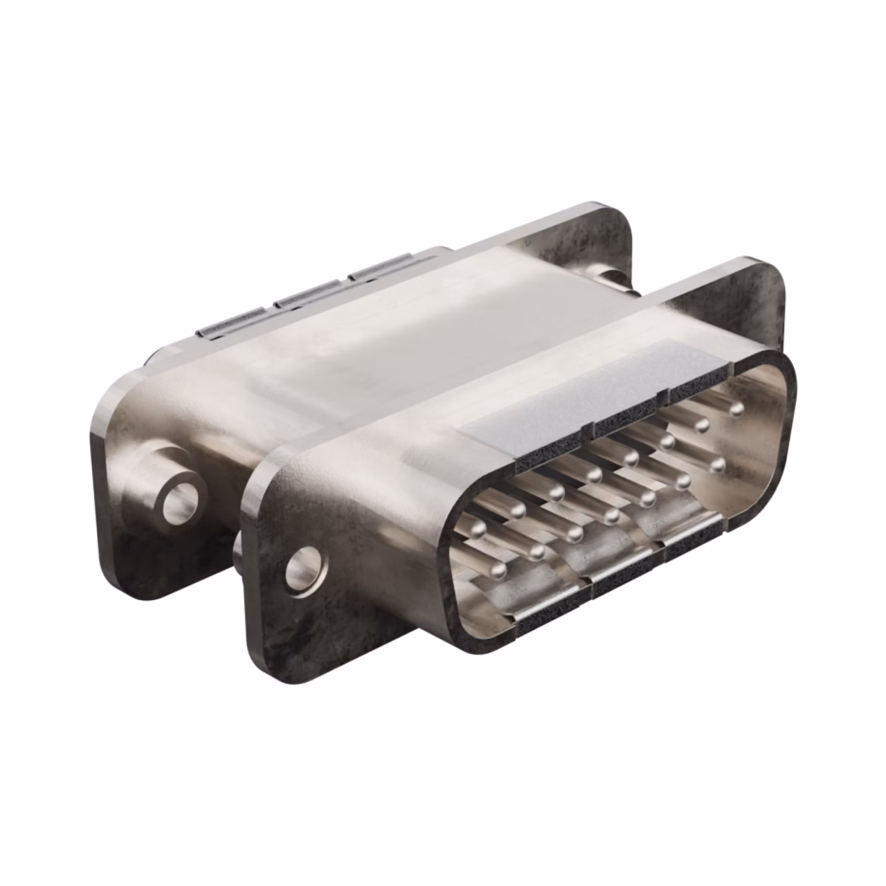 Standard-Density EMI Filtered D-Sub Adapter, Male-to-Female, Straight, 1000pF Pi, Locking Inserts, 15 Circuits for sale