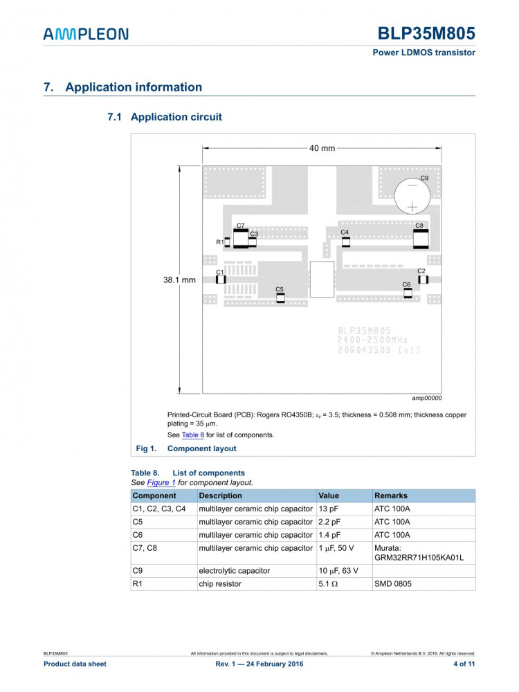 BLP35M805Z datasheet page 4