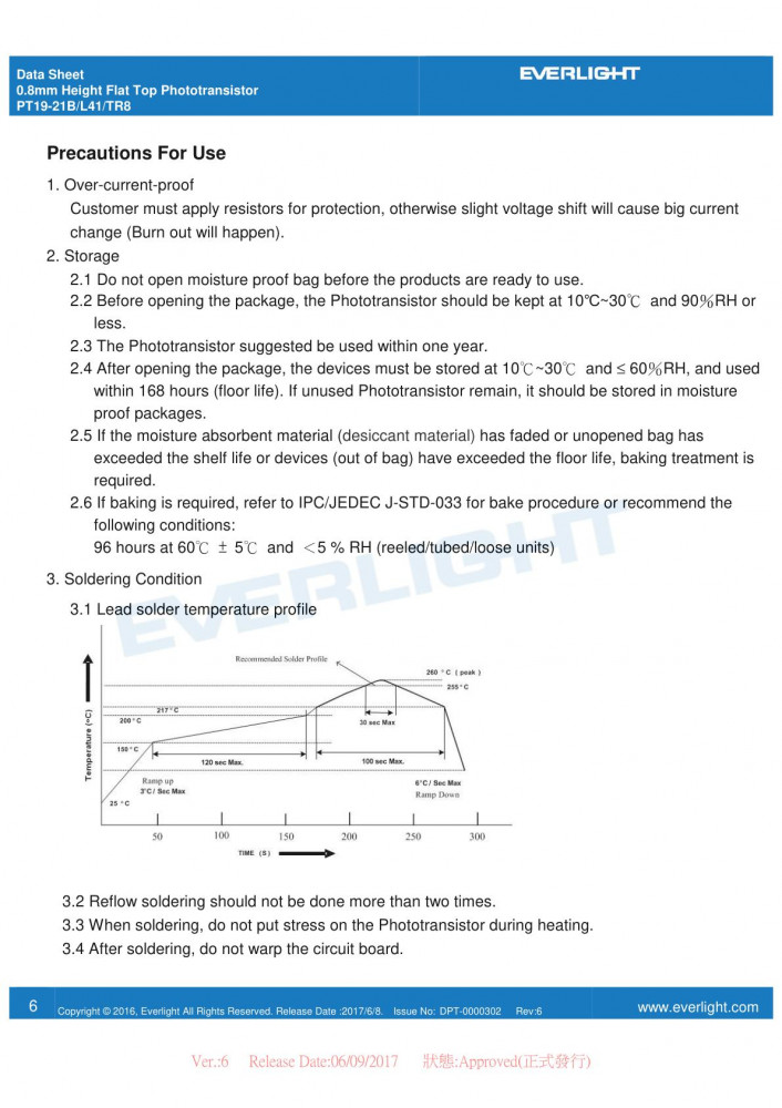 PT19-21B/L41/TR8 datasheet page 6