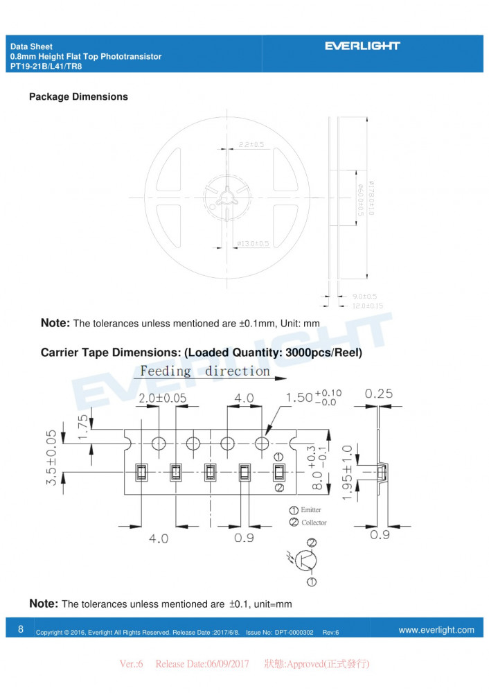 PT19-21B/L41/TR8 datasheet page 8