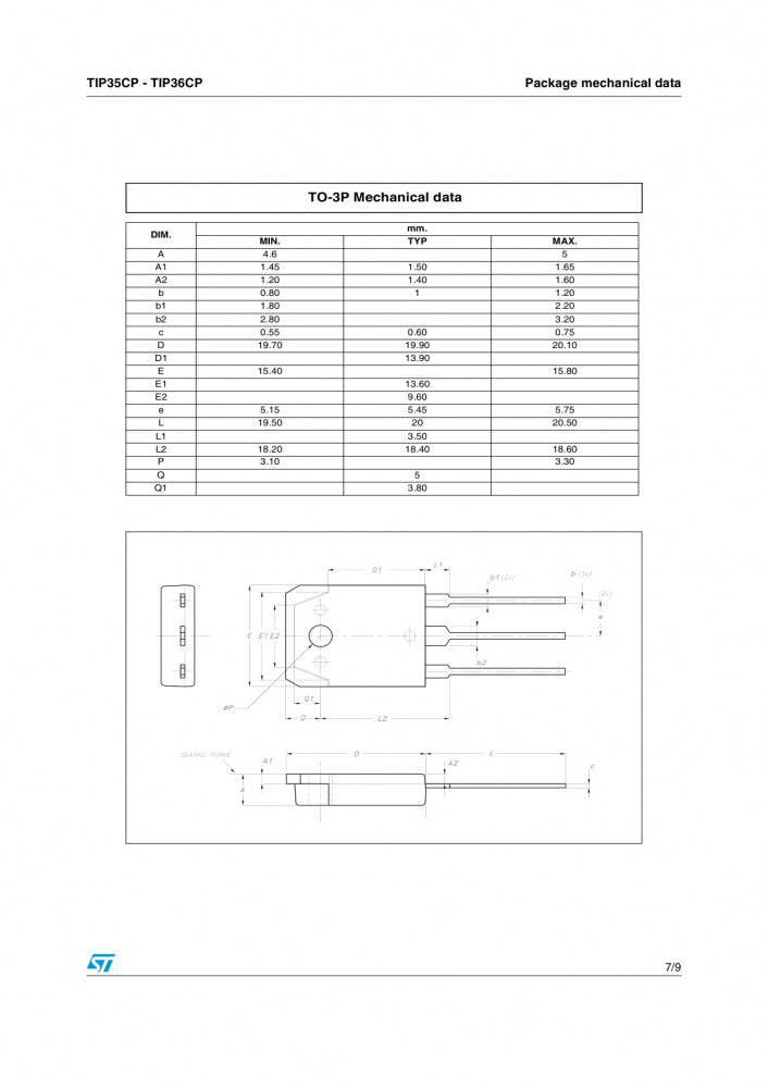 TIP35CP datasheet page 7