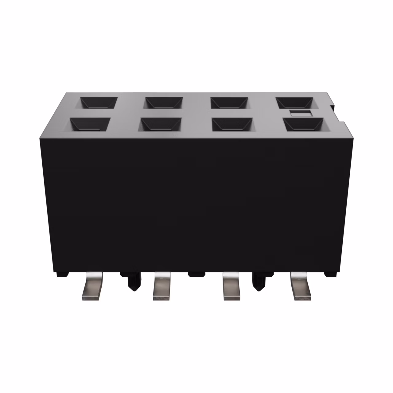 Milli-Grid Receptacle, Surface Mount, Vertical, Top Entry, with Plastic Pegs, without Cap, Tape and Reel, 2.50µm Tin (Sn) Plating, 8 Circuits, Lead-Free for sale
