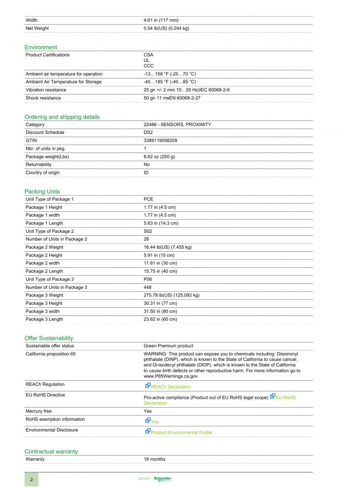 XS8C4A4MPG13 technical document page 2