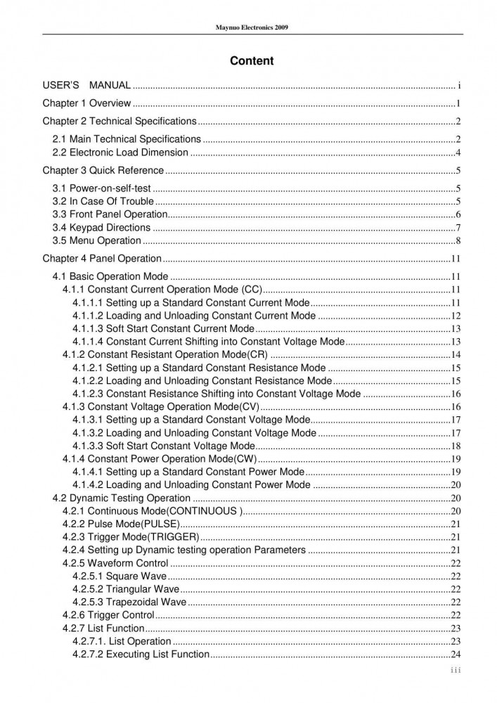 M9715B manual page 3