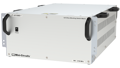 Blocking Switch Matrix, 4 x 12, DC - 26.5 GHz, 4U, 3.5 mm