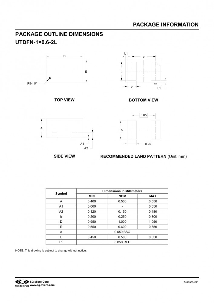 SGM18UB1E1 datasheet page 7