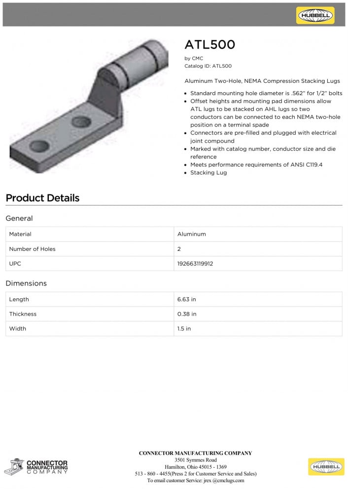 ATL500 product documentation preview