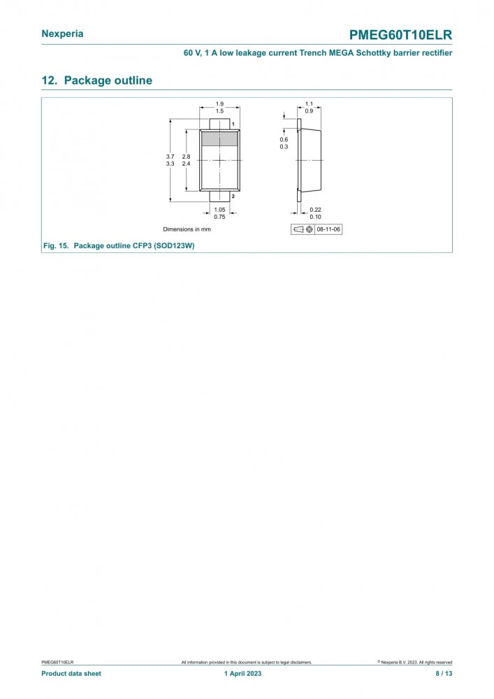 PMEG60T10ELRX datasheet page 8