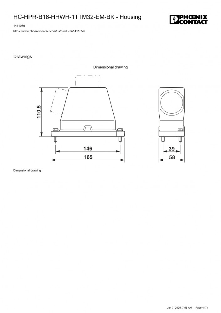 Phoenix Contact 1411059 technical document page 4