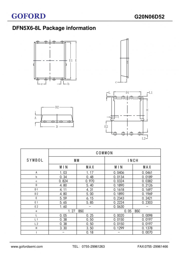 G20N06D52 datasheet page 6