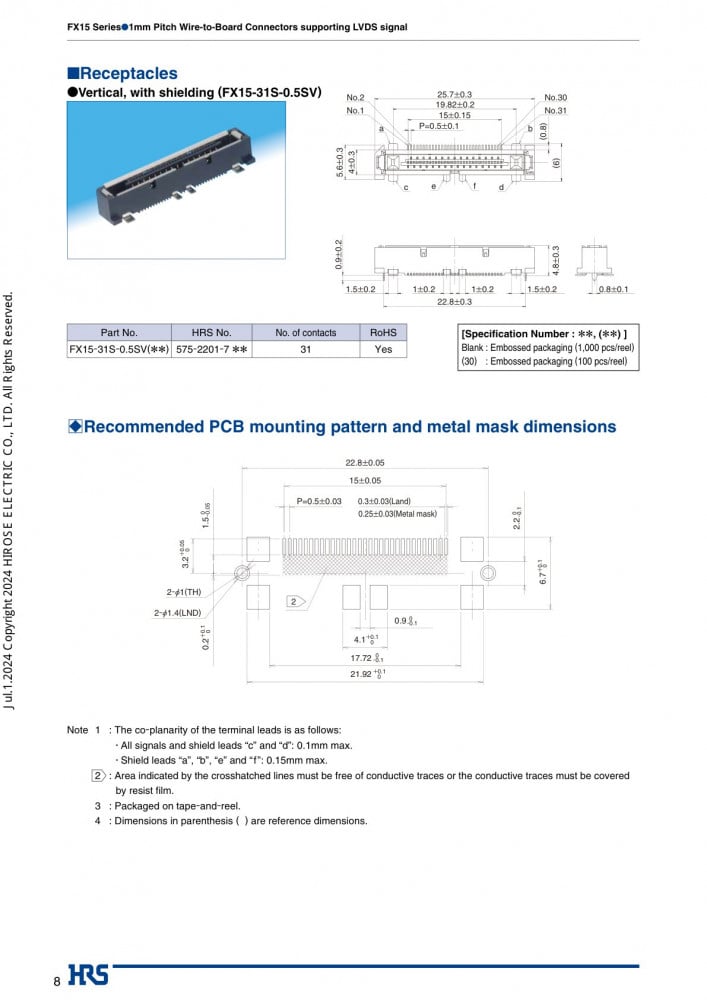 HRS FX15S document page 8