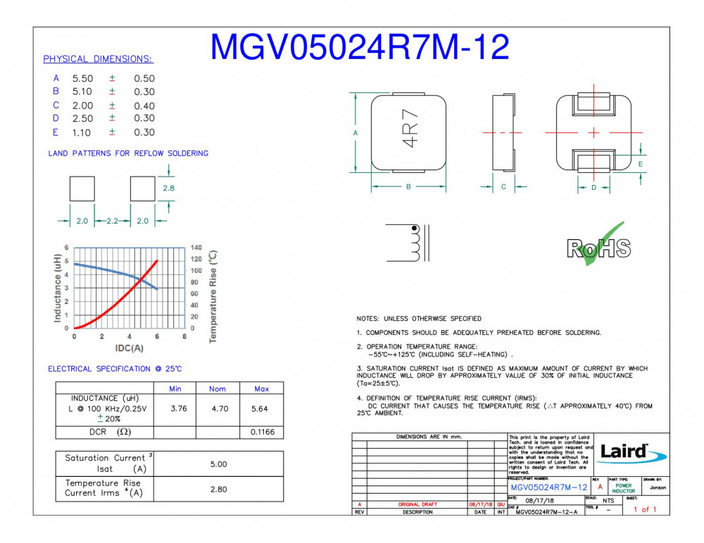MGV05024R7M-12 technical drawing preview