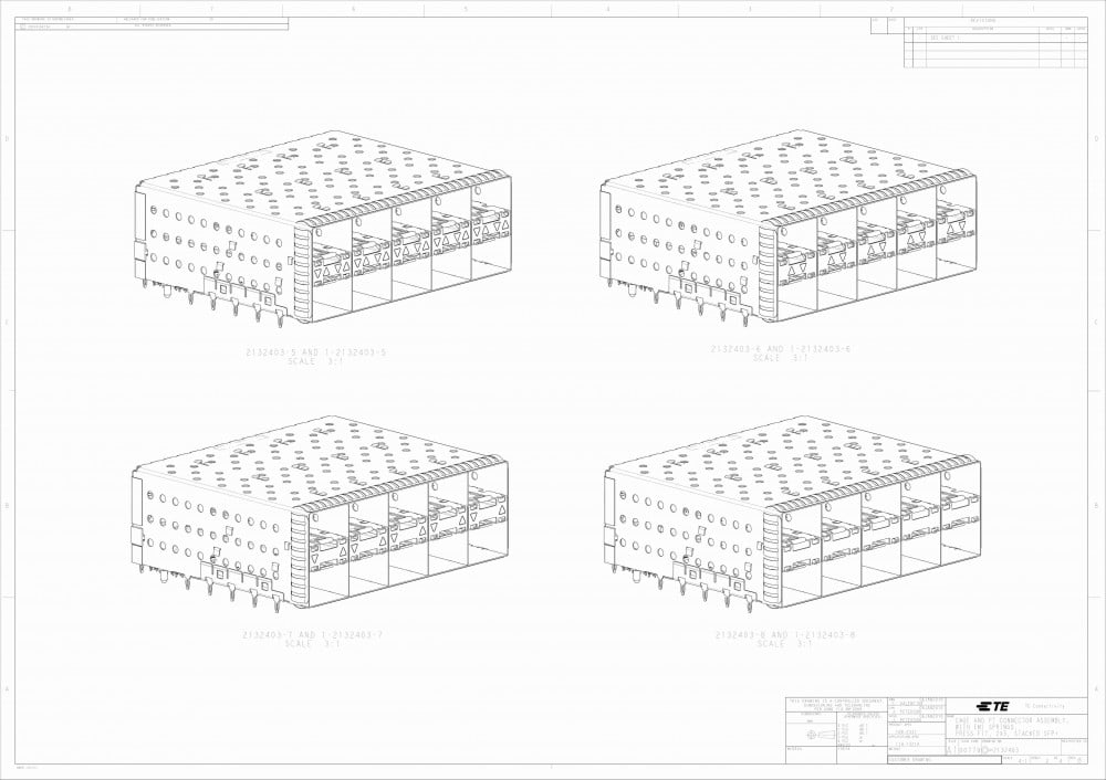 TE Connectivity 1-2132403-8 drawing sheet 2