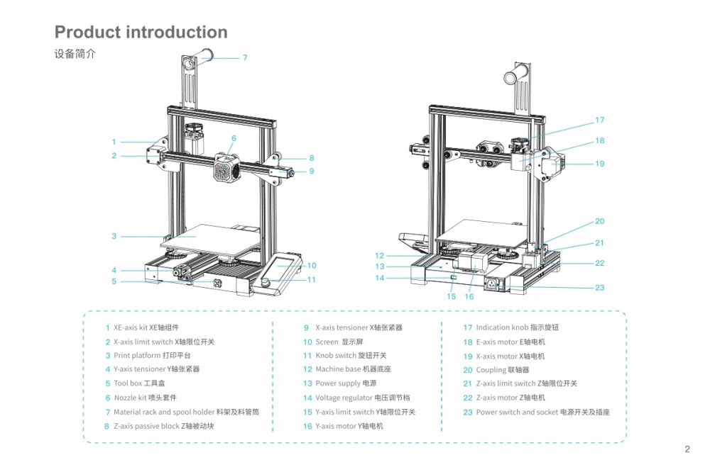 Ender-3 V2 manual page 4