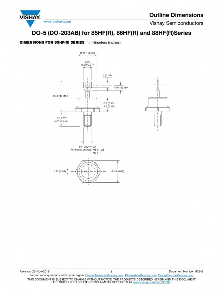 VS-85HF datasheet page 5