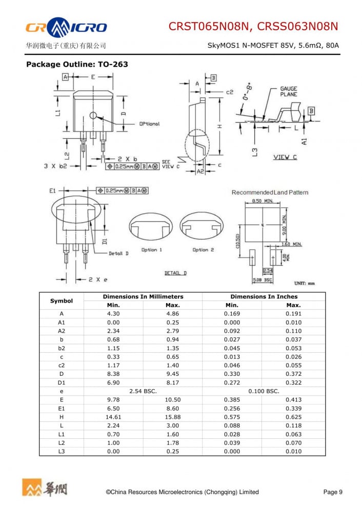 CRSS063N08N datasheet page 9