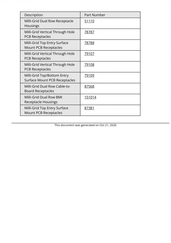MOLEX 878311045 technical document preview, page 4