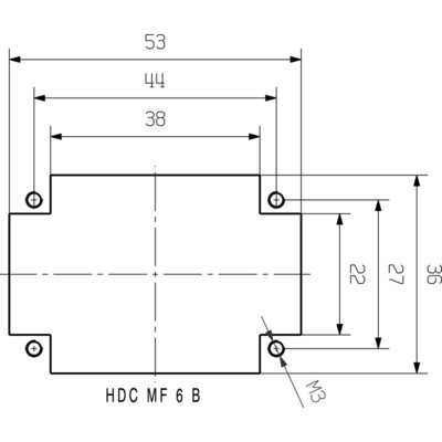 WEIDMULLER 1682180000 Heavy Duty Connector Frame
