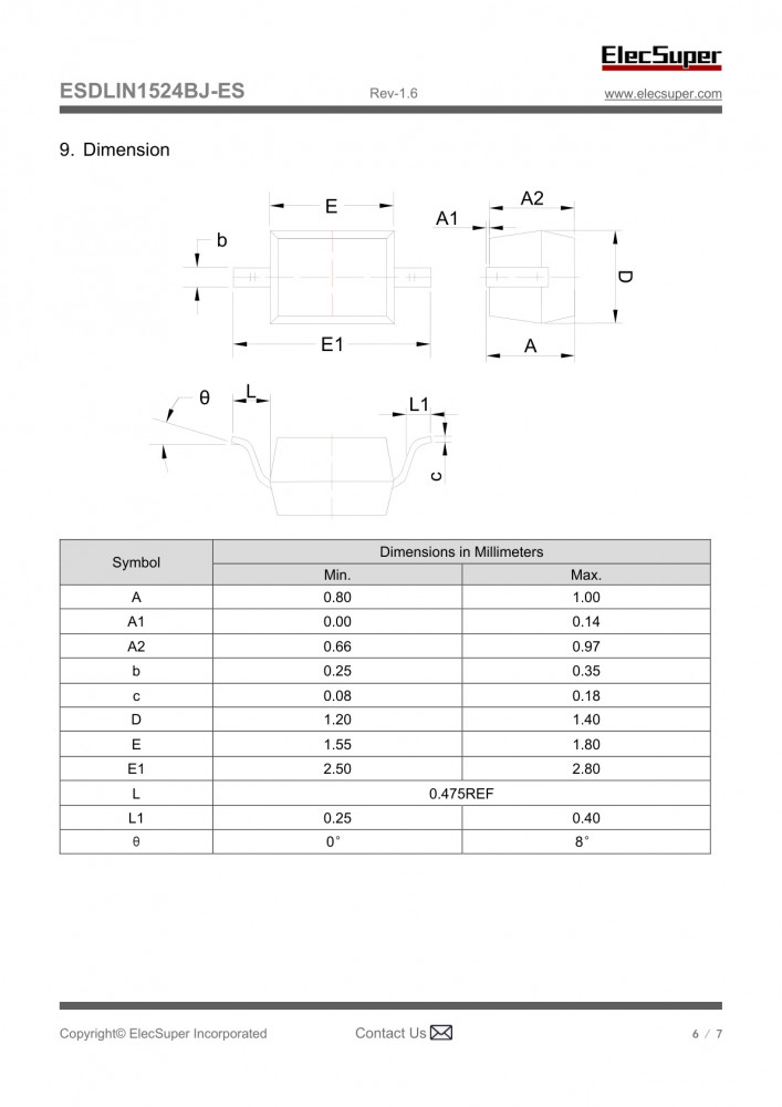 ESDLIN1524BJ-ES datasheet page 6