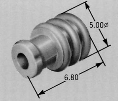 YAZAKI 7123-7842-80 Rectangular Connector Housing