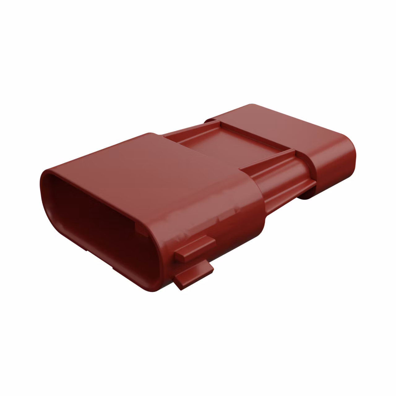 Squba Sealed Plug Assembly, 1.80mm Pitch, Single Row, 10 Circuits, Red for sale