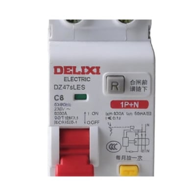 Delixi Electric DZ47L220SC Miniature Residual Current Circuit Breaker