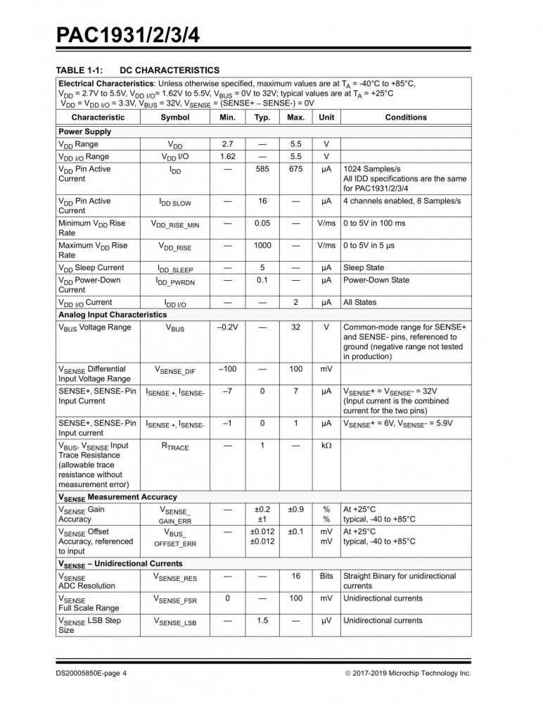 PAC1934 technical document page 4