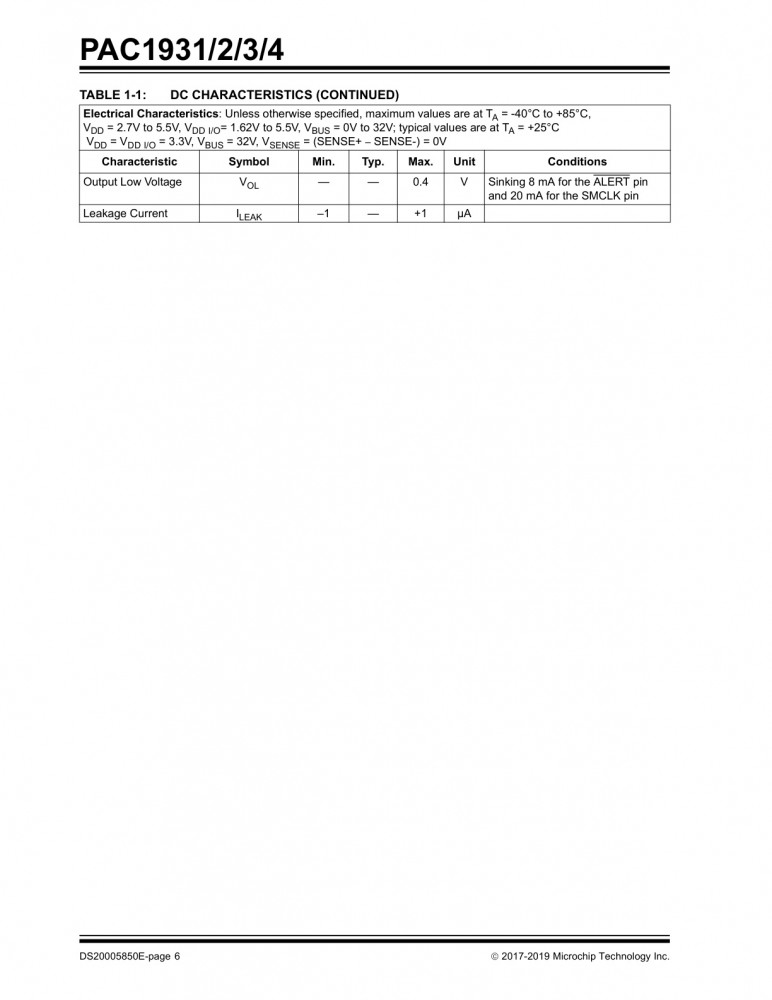 PAC1934 technical document page 6