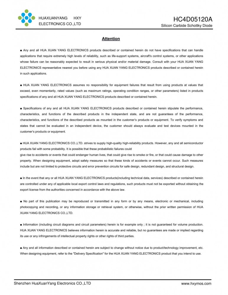 HC4D05120A datasheet page 6