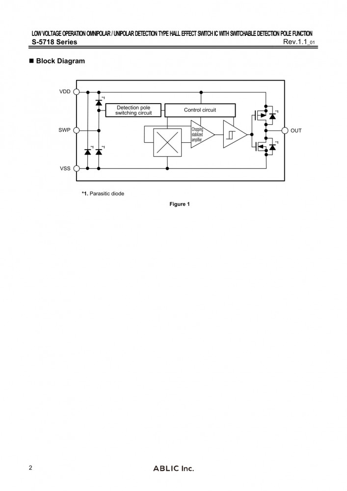 S-5718 datasheet page 2