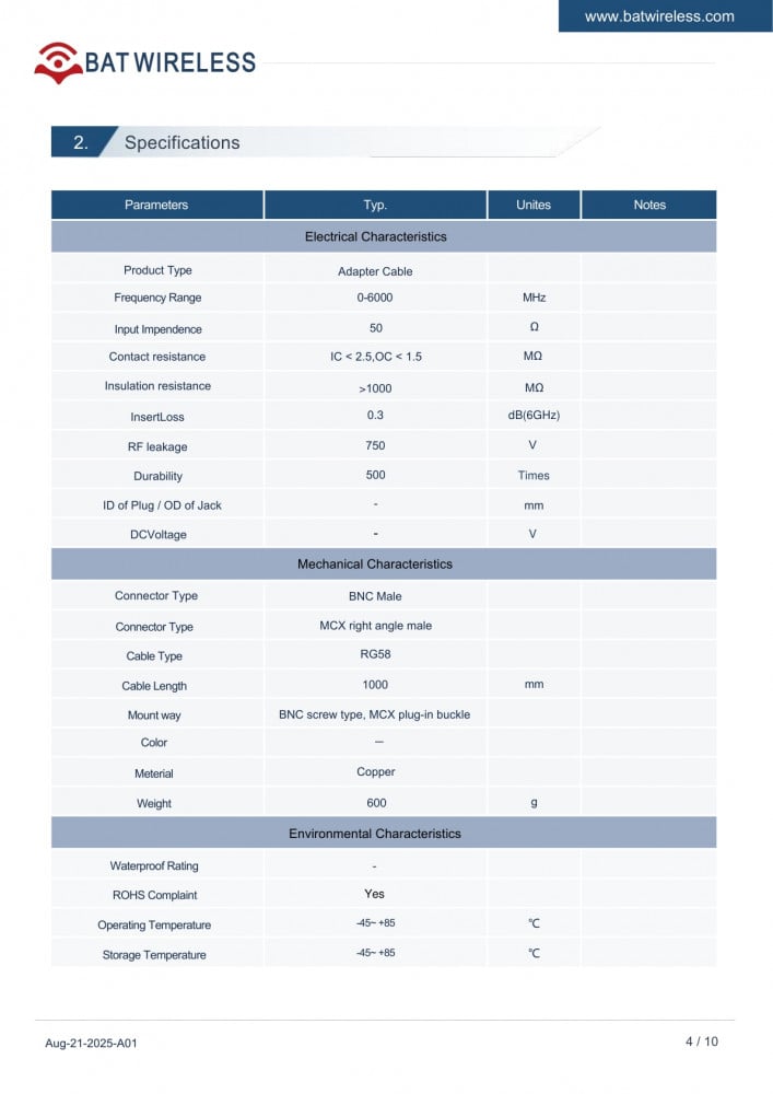 BWBNCJ-MCXWJ-RG58L1000 datasheet page 4