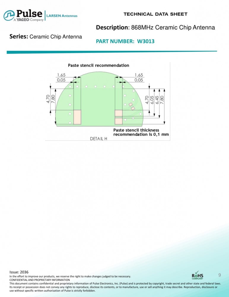 W3013 datasheet page 9