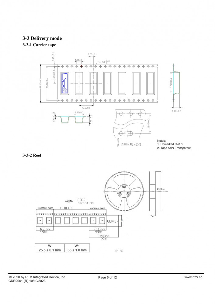 CDR2001 technical document page 6