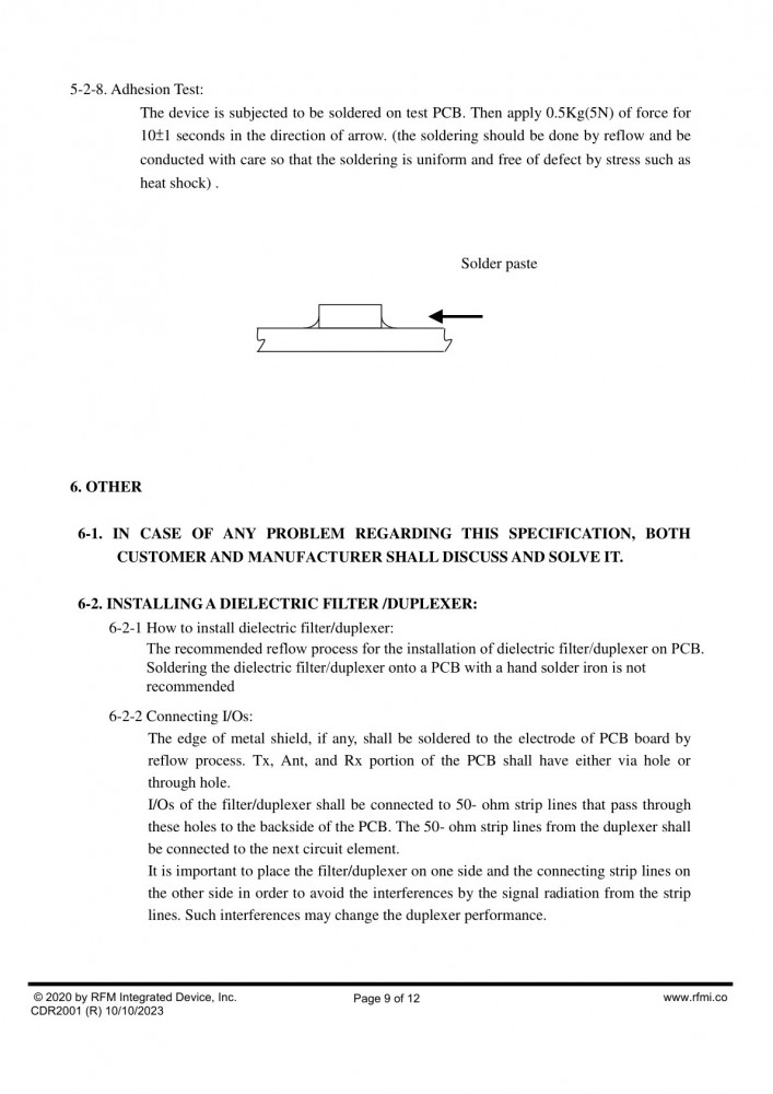 CDR2001 technical document page 9