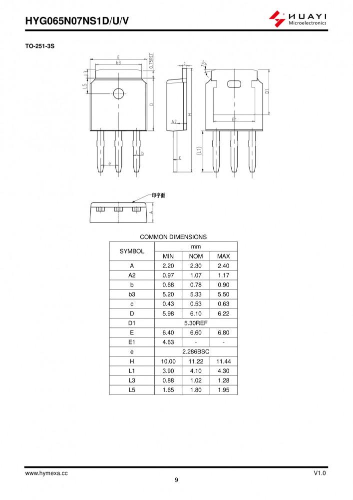 HYG065N07NS1D datasheet page 9