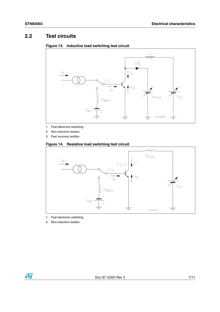 STN83003 datasheet page 7