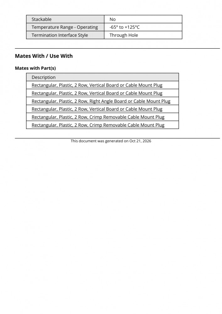 WTAX60SAD11SYL-42 technical document page 3