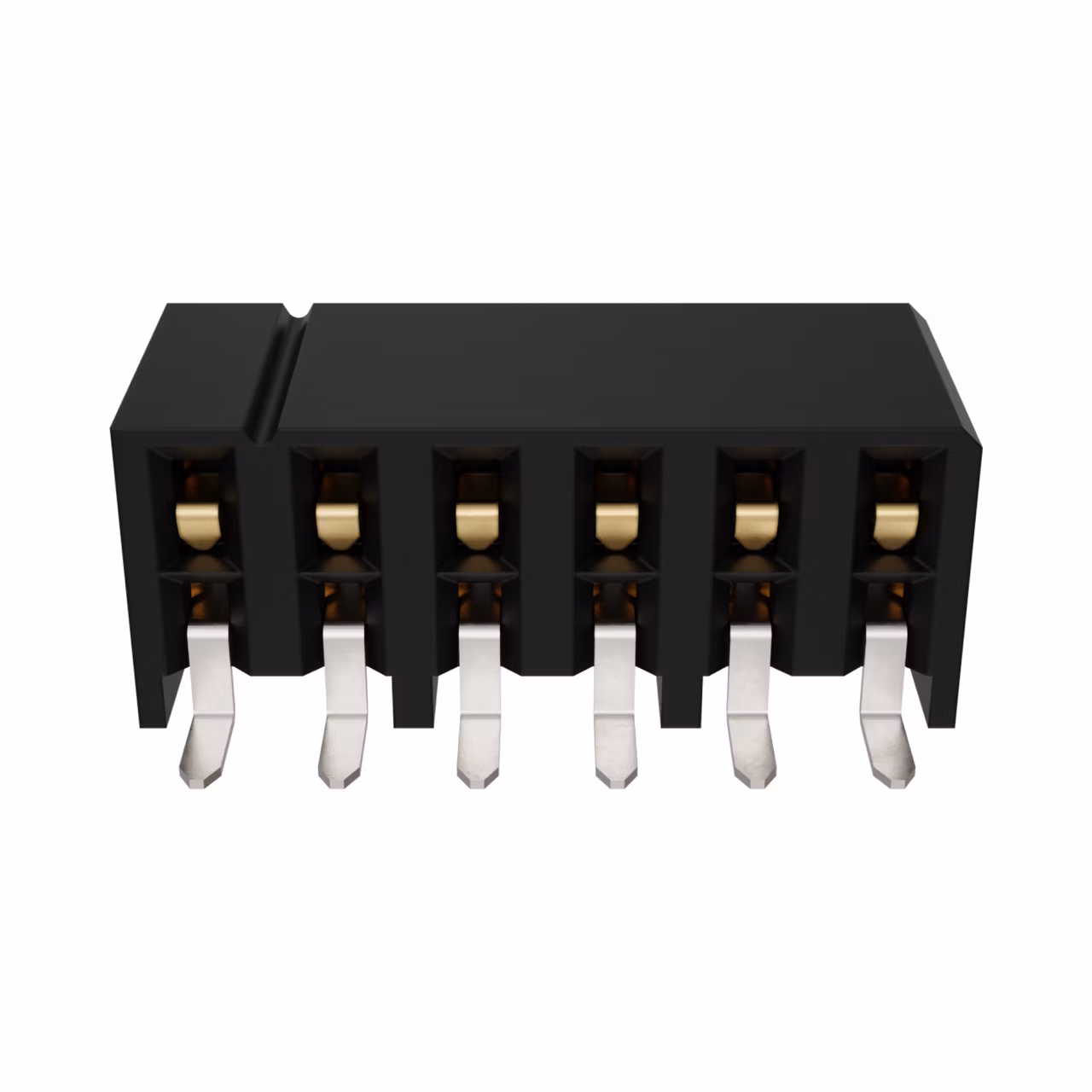 Milli-Grid Receptacle, Surface Mount, Side Entry, 0.38µm Gold (Au) Plating, 12 Circuits, Lead-Free, Tube for sale