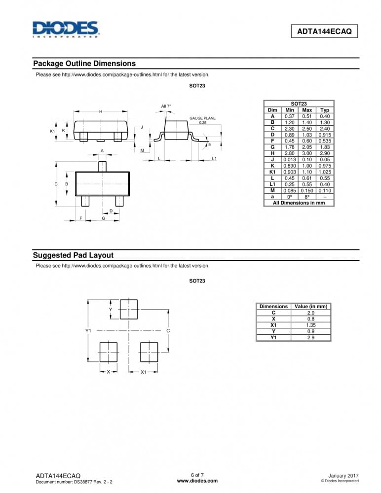 ADTA144ECAQ-13 datasheet page 6