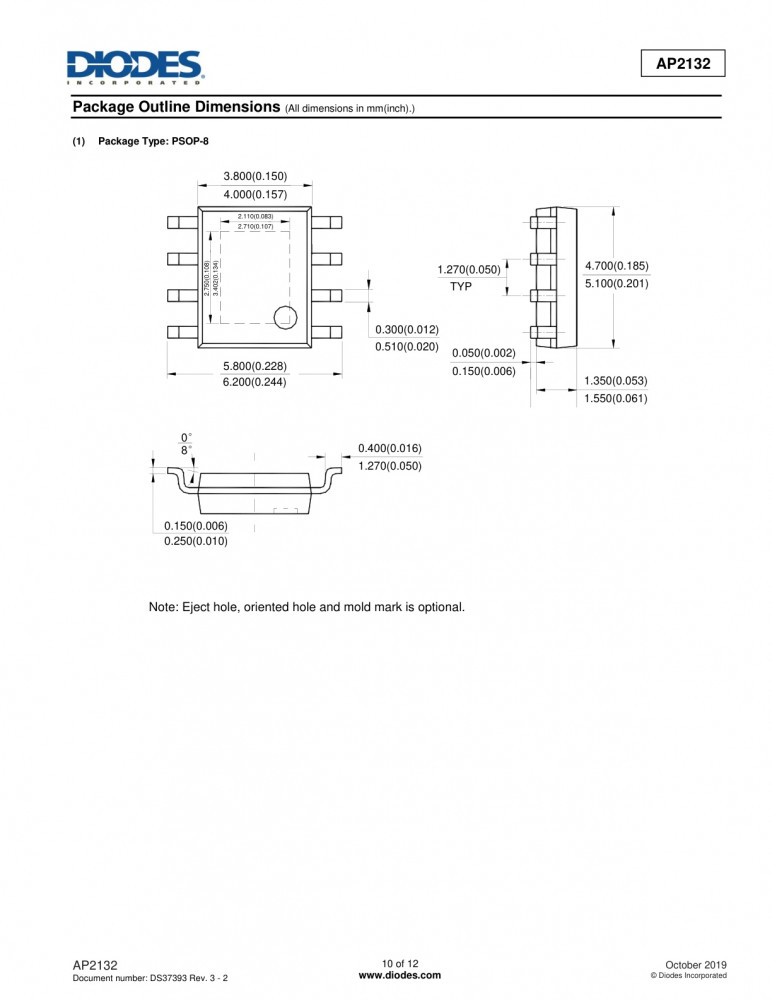 AP2132 datasheet page 10