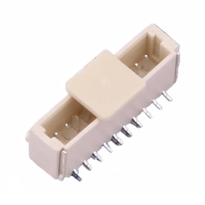 Zhongdi WAFER-SHB1.0-2PLT-W1-P Male Pin Header Connector