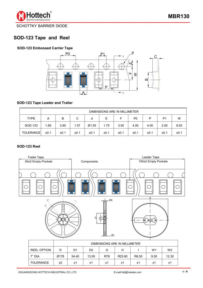 MBR130 datasheet page 4