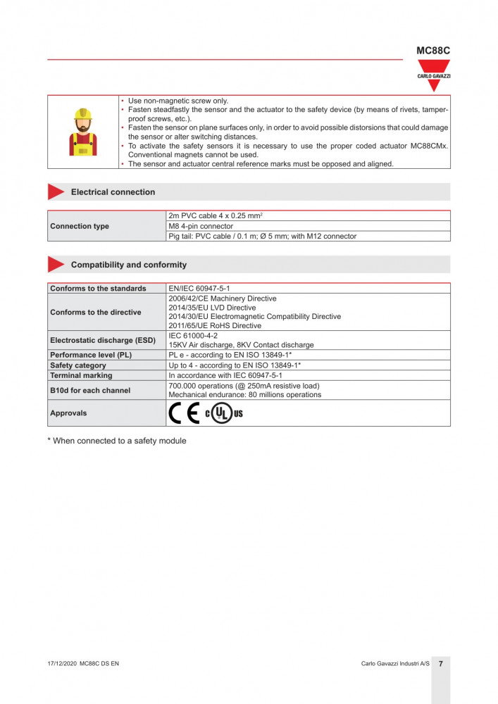 MC88C technical document, page 7