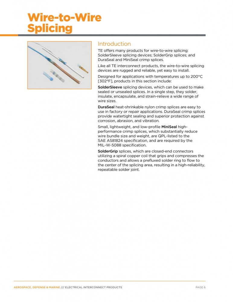 Raychem technical document page 6