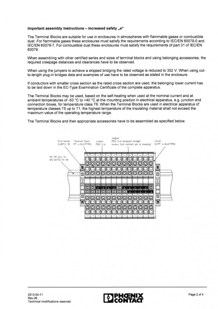 PT 4-QUATTRO 3211797 technical document page 2