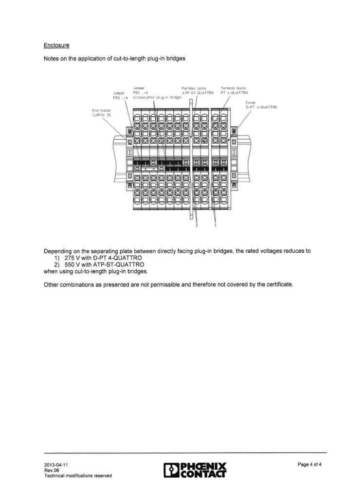 PT 4-QUATTRO 3211797 technical document page 4